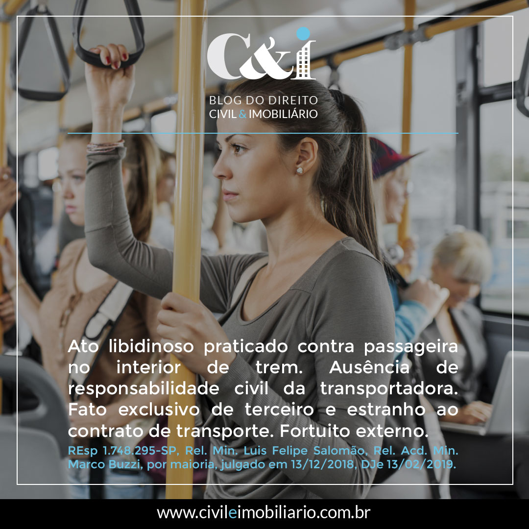 Concessionária de transporte público não responde por ato libidinoso ...